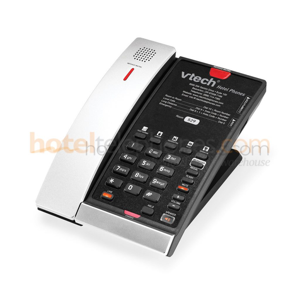 VTech CTM-S2411 Contemporary SIP Cordless - Vtech Hotel Phone