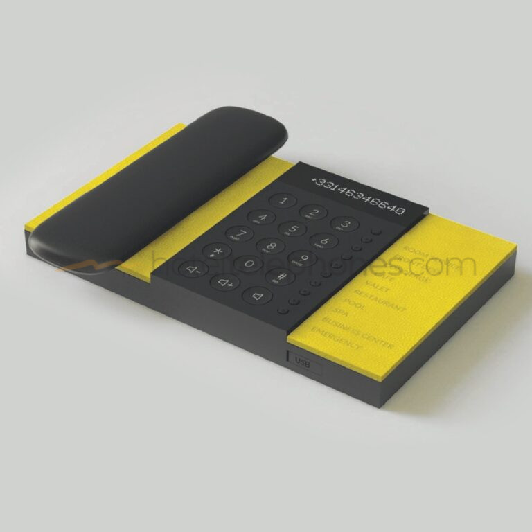 Xenios Concept One Cordless Hotel Phone - hoteltelephones.com