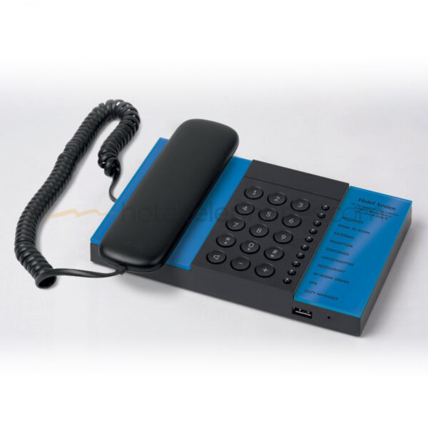 Xenios Concept One Corded Hotel Phone - hoteltelephones.com