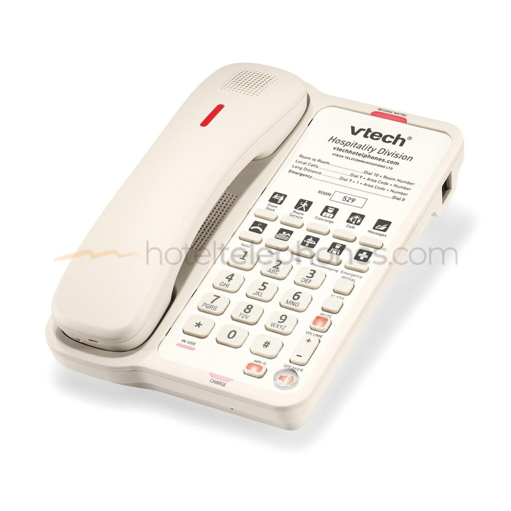 VTech A1410 Classic Cordless - VTech Hotel Phone - hoteltelephones.com