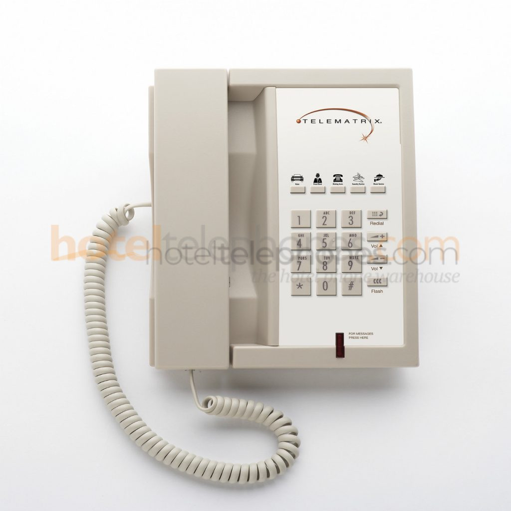 TeleMatrix 3300 Hotel Phone - hoteltelephones.com