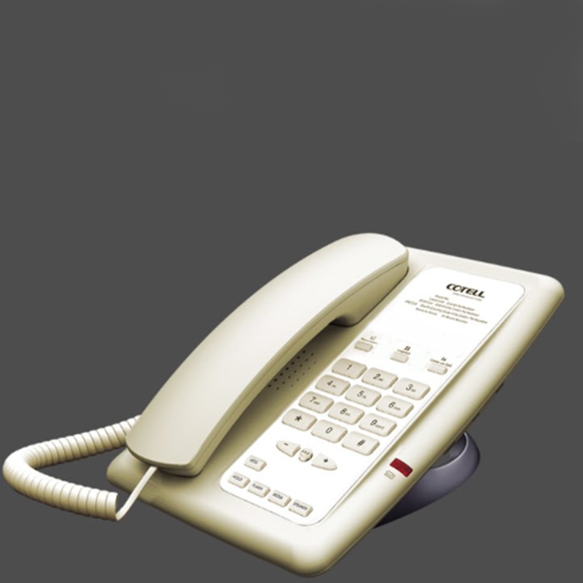 COTELL FUEGO SMARTSTATION ECONOMY CORDED ANALOGUE 1-LINE HOTEL ...