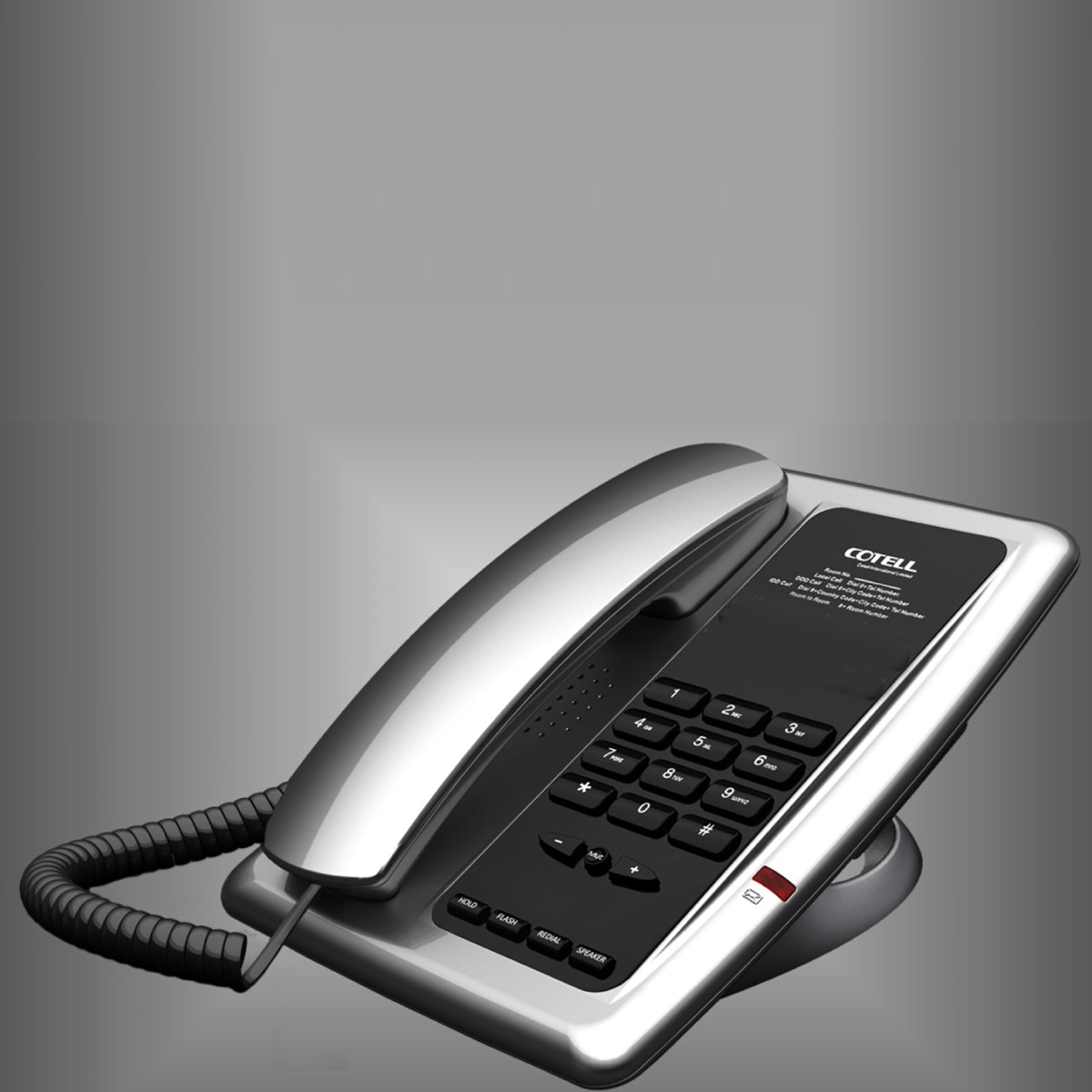 COTELL FUEGO SMARTSTATION ECONOMY CORDED ANALOGUE 1-LINE HOTEL ...