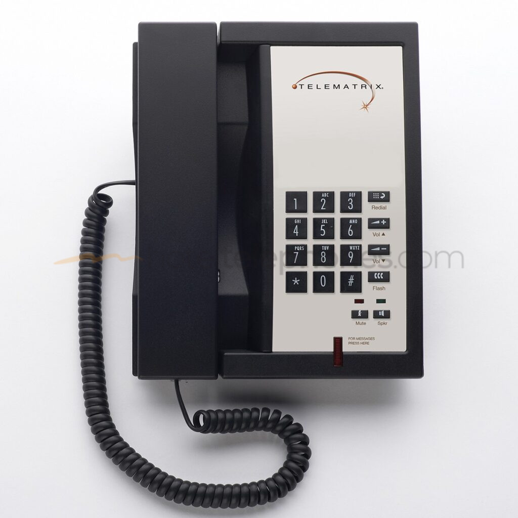 TELEMATRIX 3300 Analogue 1-LINE SPEAKER PHONE black 0 button ...