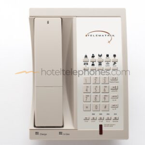TELEMATRIX 9600 ANALOGUE 2-LINE CORDLESS HOTEL SPEAKER PHONE Ash 10 ...