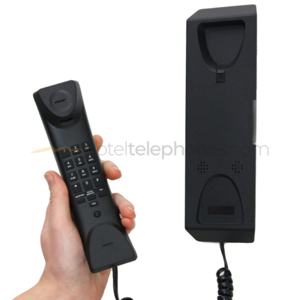 bittel UnoMedia 5 Trimline Hotel Phone - hoteltelephones.com